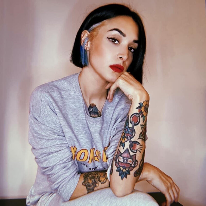 Andrea and her traditional tattoos - Tattoo Life