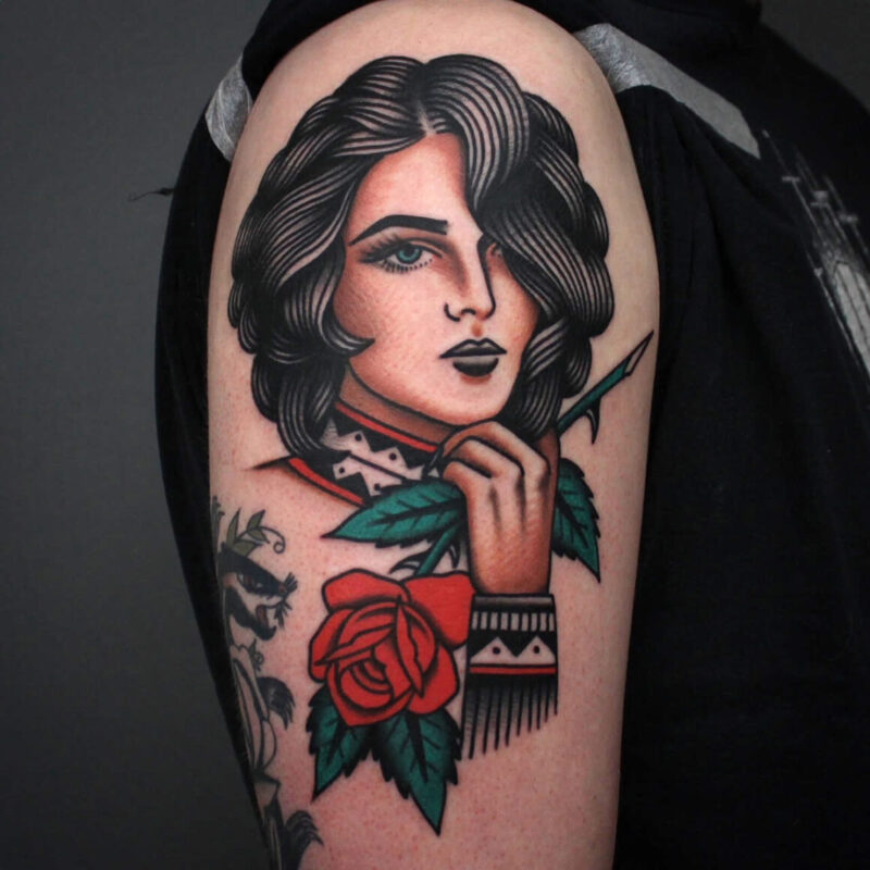 Traditional tattoos by Tony "Blue Arms" Nillson - Tattoo Life