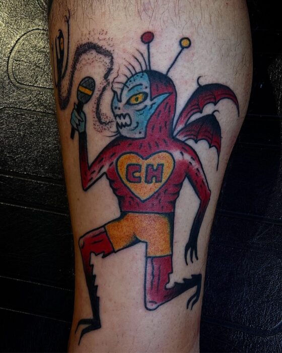 A great interpretation of Traditional style by El Chanok - Tattoo Life