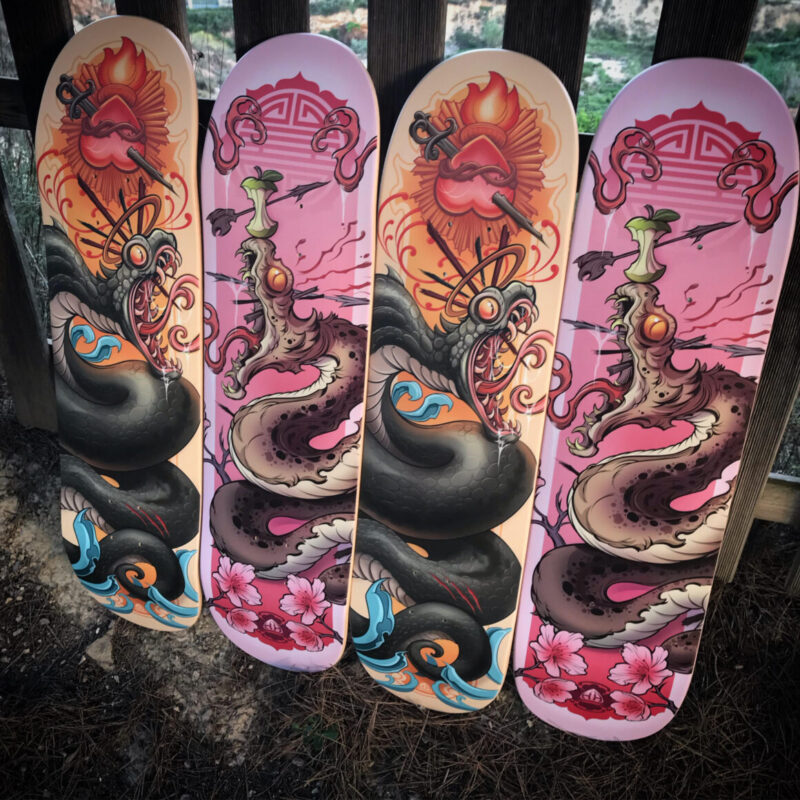 The Colourful World of Skate Ink Designs - Tattoo Life