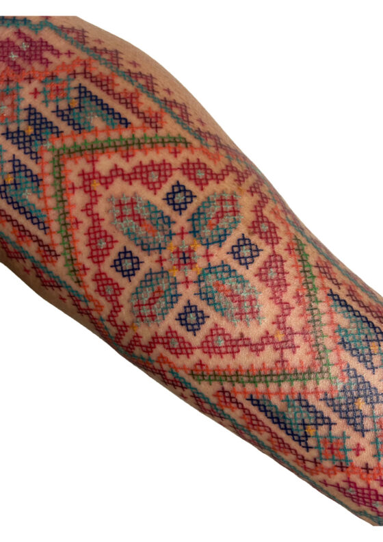 Embroidery In Tattoo Art - Not That Kind Of Needle - Tattoo Life