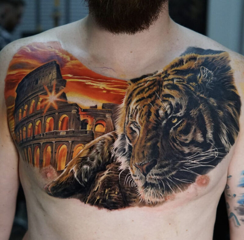 Front Piece Tattoo Gallery - Tattoo Life