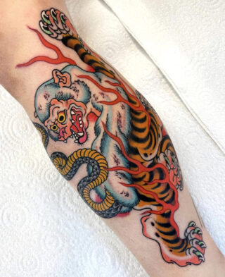Adrian Hing, fresh New School tattoos from Australia - Tattoo Life