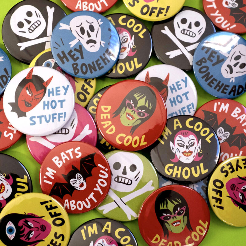 Skulls, spikes and spooky babes: the illustrations of Pippa Toole ...