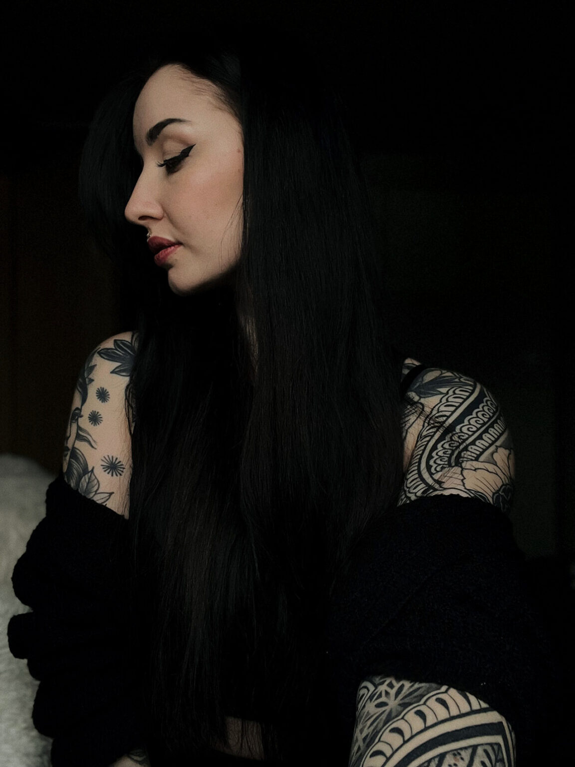 Geometric and Ornamental for the tattooed girl Samantha - Tattoo Life