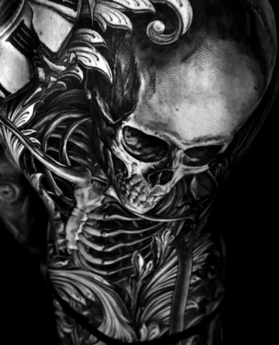 Mads Thill, it all begun with a skull - Tattoo Life