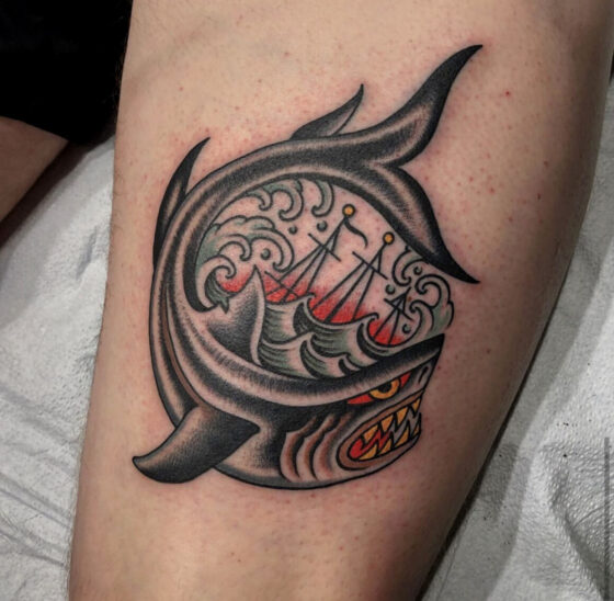 Bold and powerful animals in American Traditional Tattoo style - Tattoo ...