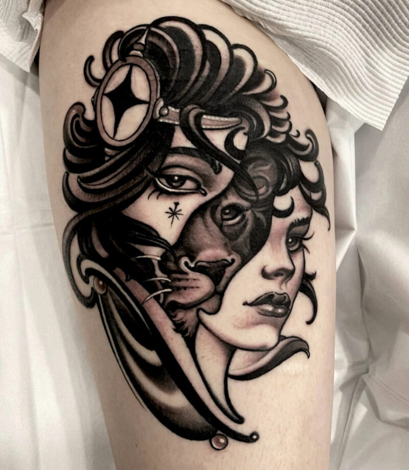 Tattoo gallery: Female faces in all the best-loved styles of tattoo ...