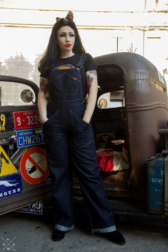 Miss Sharon Von Gates, the bubbly Italian pin up - Tattoo Life
