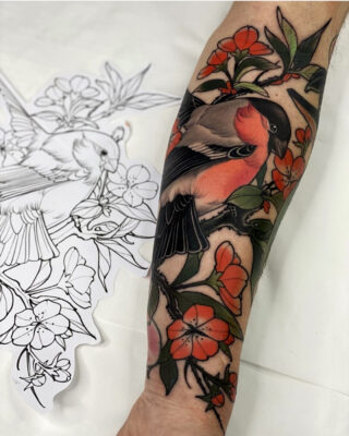 Neo Traditional animal tattoos - Tattoo Life