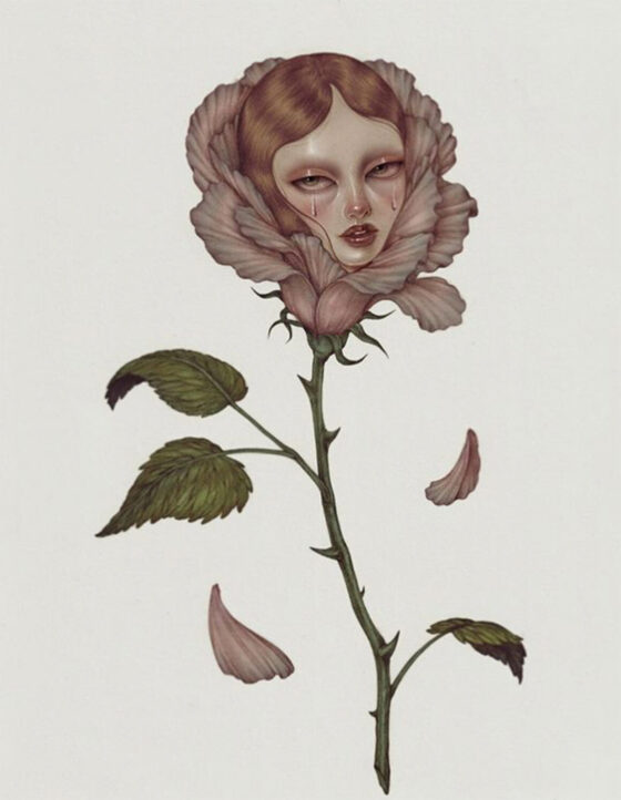 The Melancholy, fragile women of Nicolas Roa - Tattoo Life