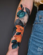 Full color tattoos by Russian tattoo artist Tania Tkachenko - Tattoo Life