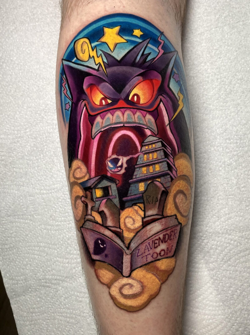 Matthew Larkin, a big romance full of anime and tattoos - Tattoo Life