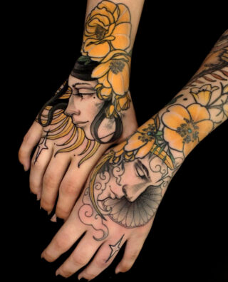 The Art Nouveau meets Tattooing - Tattoo Life