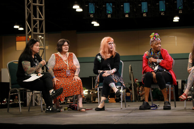 Women panel at the International Puerto Rico Tattoo convention 2023 ...