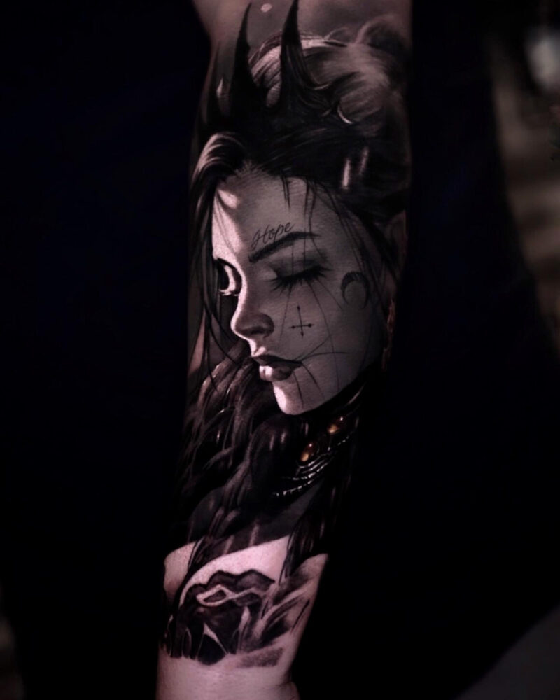 Tattoo Artists Yearbooks: Hugo Feist, the Dark Fantasy specialist ...
