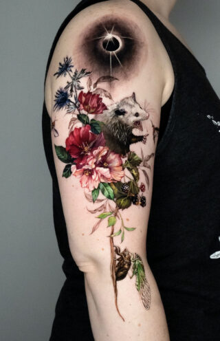 Chou the tattoo artist who graces the shapes of the body - Tattoo Life