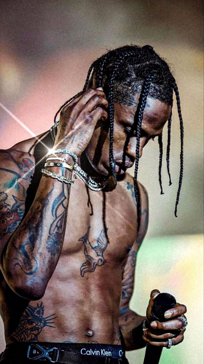 Travis Scott, 'Utopia' ready to hit the 2024 Grammys - Tattoo Life