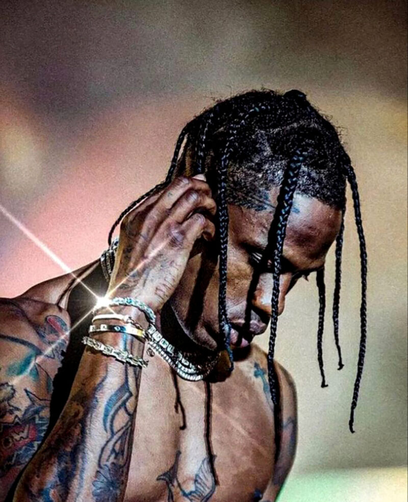 Travis Scott, 'Utopia' ready to hit the 2024 Grammys - Tattoo Life