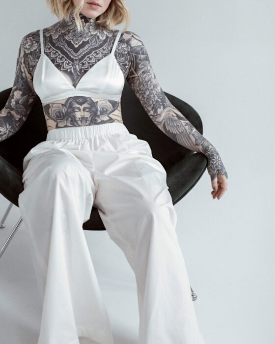The mission of the beautiful tattooed mum Barbara Crane - Tattoo Life