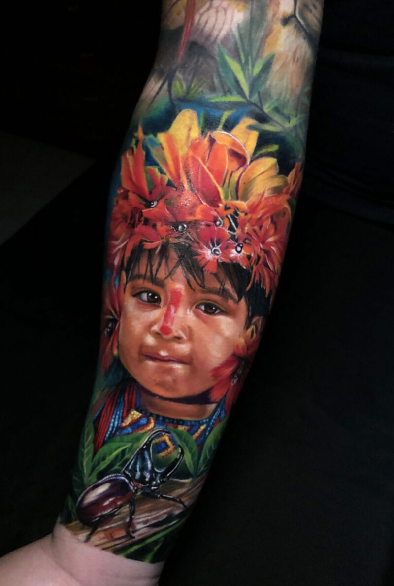 The custom Realistic tattoos by Jhony Ramirez - Tattoo Life
