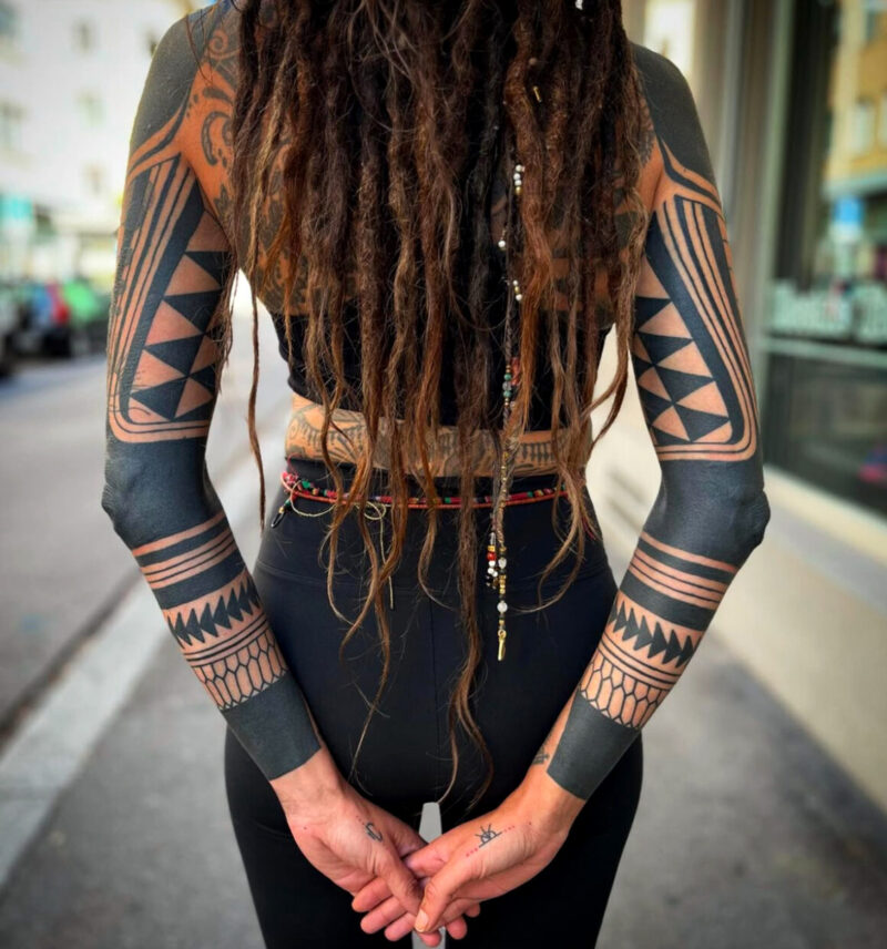 The Black Line Sequence in the Ornamental Tattoo - Tattoo Life
