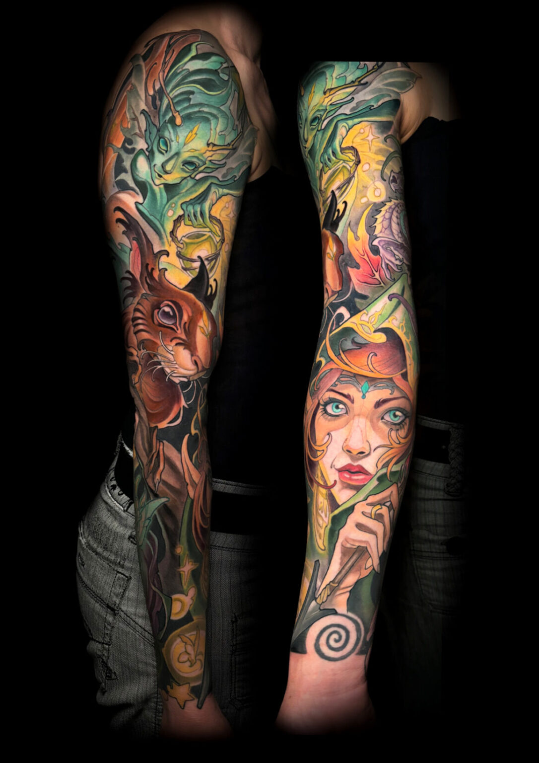 Tattoo Artists Yearbooks: Thea Lionetto from 'Abduction Art' - Tattoo Life