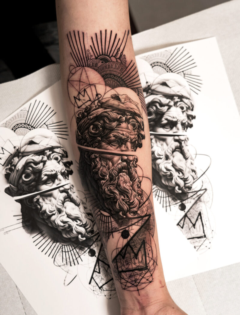 Arlen Bellotti, graphic tattoos as personal stories to keep close to ...