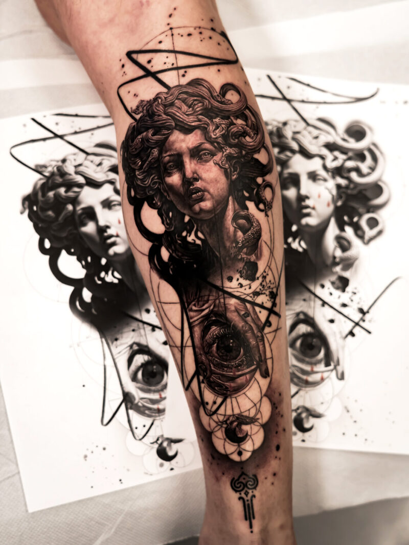 Arlen Bellotti, graphic tattoos as personal stories to keep close to ...
