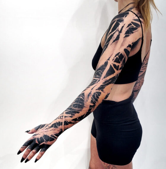Natalie Nox Pushing The Boundaries Of Abstract Tattooing Tattoo Life