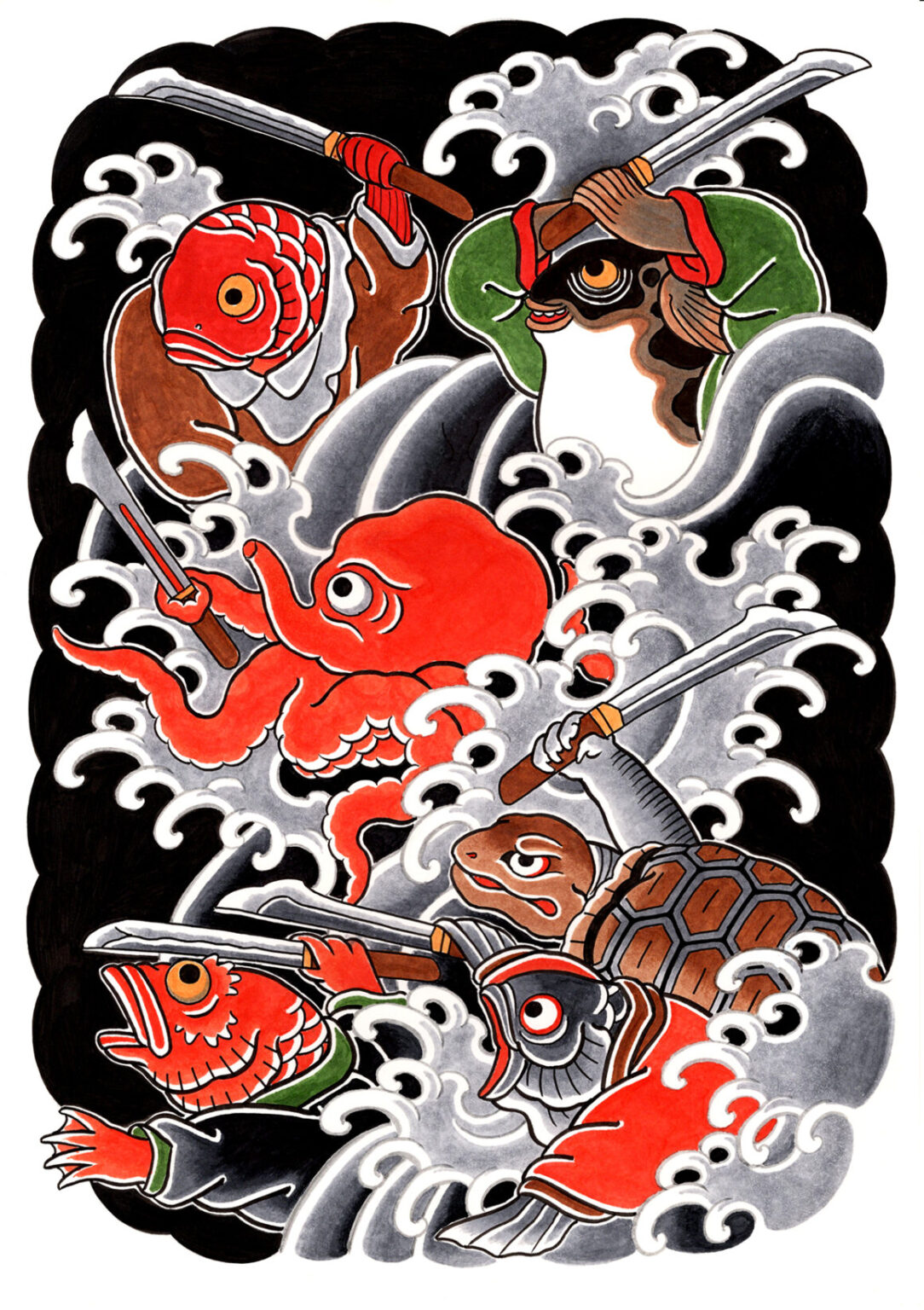 Just released! Shibuya Horiken. Japanese Handcrafted Ink - Tattoo Life