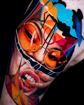 Ilya Frame, tattoos that cross the line between Real and Surreal ...