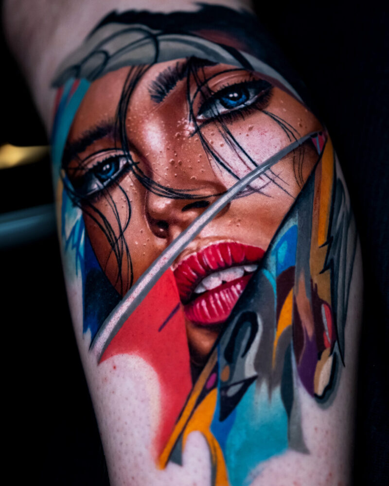 Ilya Frame, tattoos that cross the line between Real and Surreal ...