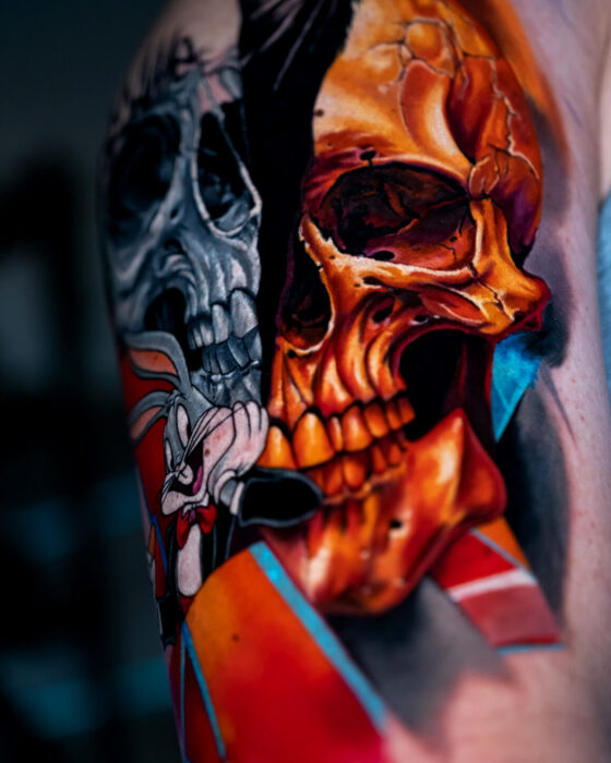 Ilya Frame, tattoos that cross the line between Real and Surreal ...