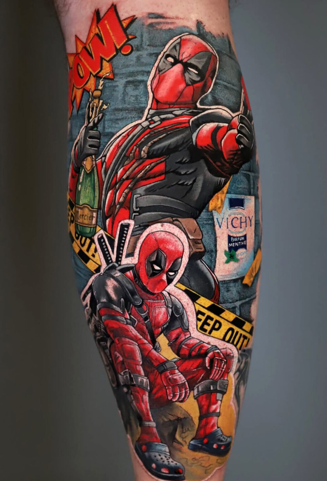 Comics and cartoon imaginary in tattoos - Tattoo Life