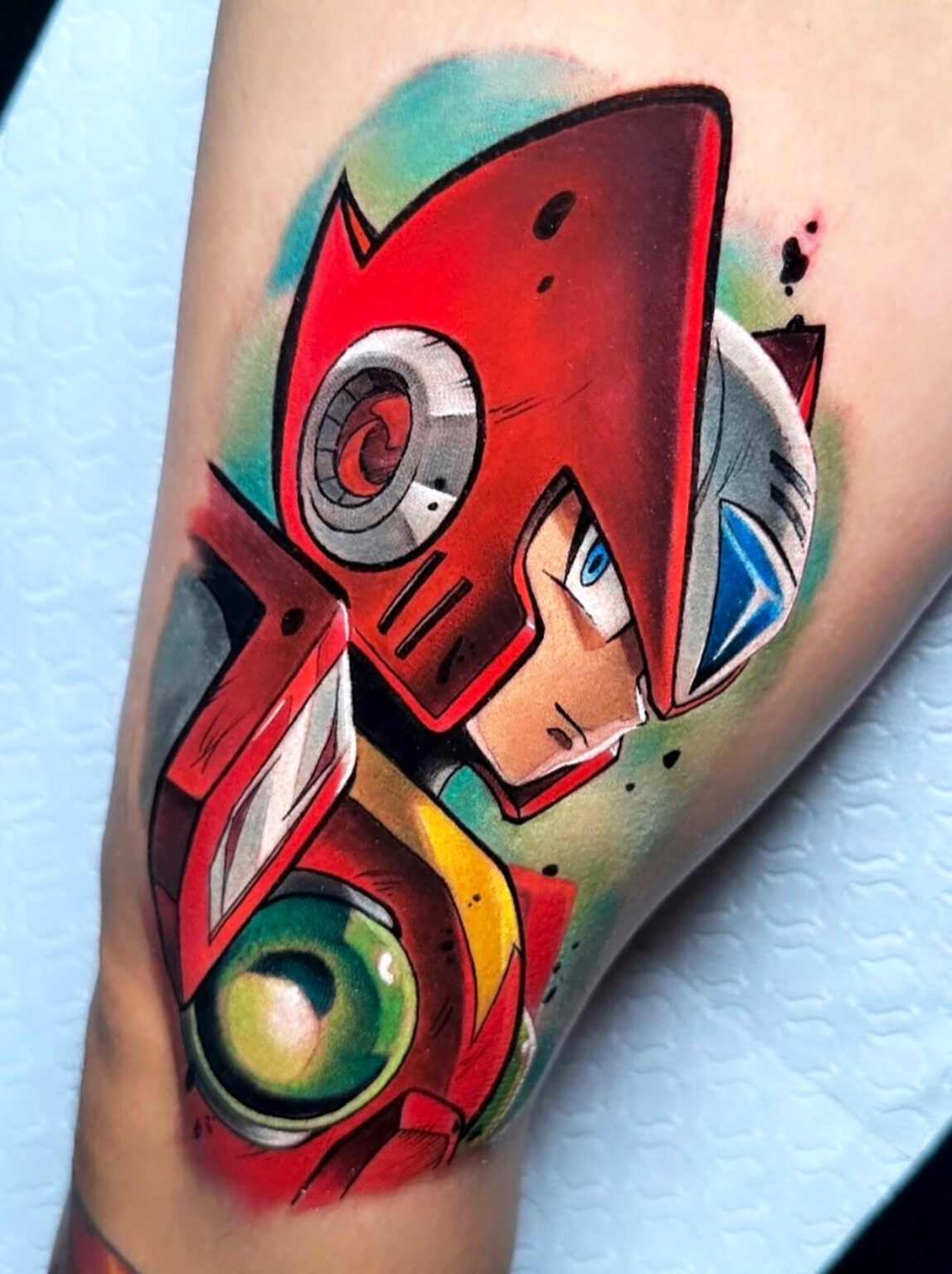 Comics and cartoon imaginary in tattoos - Tattoo Life