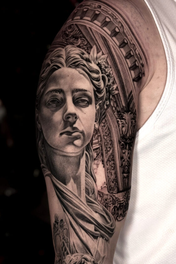 Between mythology and sacred iconography: the Black & Grey Realism of ...