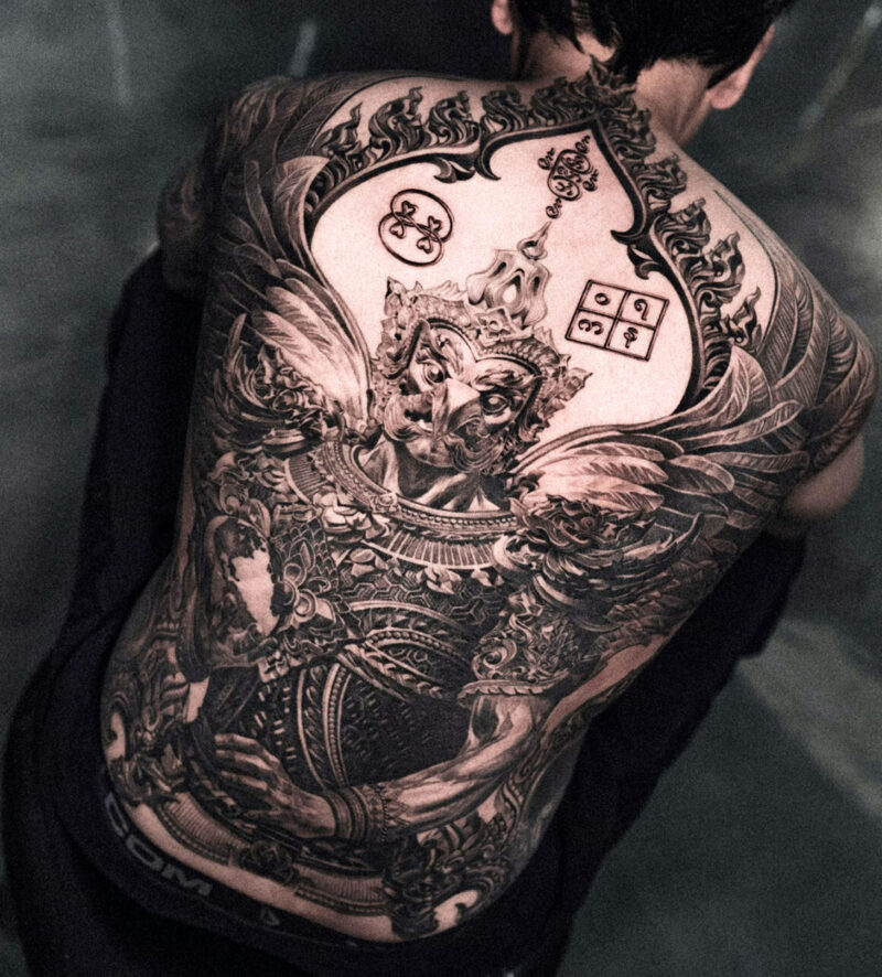 Between mythology and sacred iconography: the Black & Grey Realism of ...