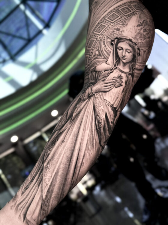 Between mythology and sacred iconography: the Black & Grey Realism of ...