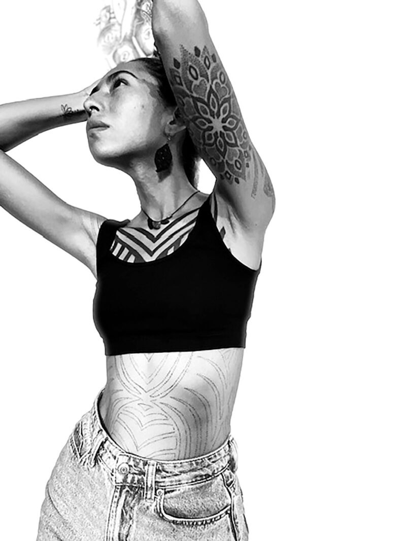 Ana, tattoos for testing body & mind - Tattoo Life
