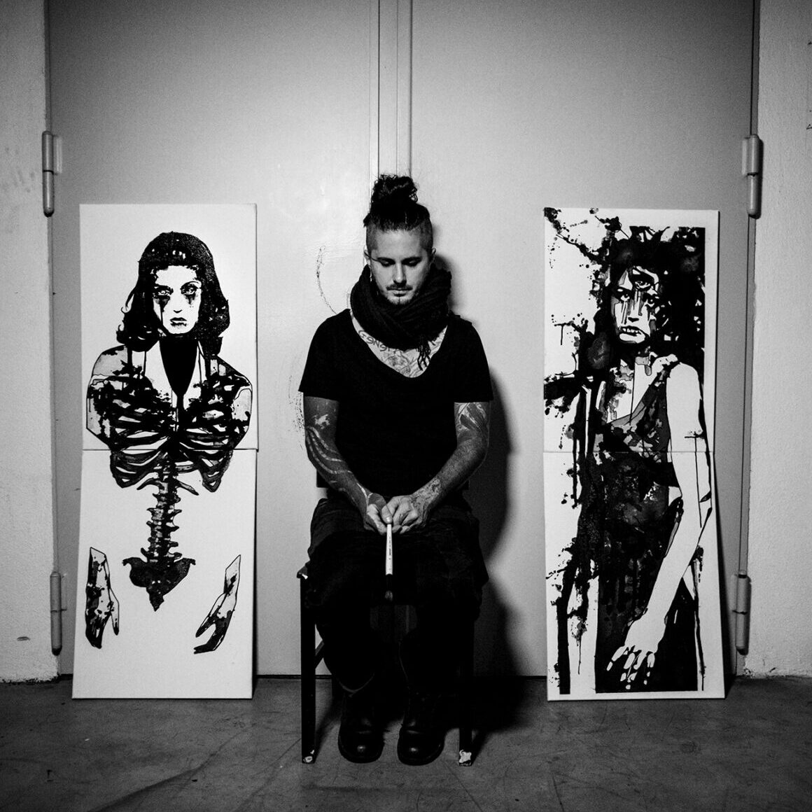 The bright, cheerful and charismatic tattoo artist Daria Pirojenco ...