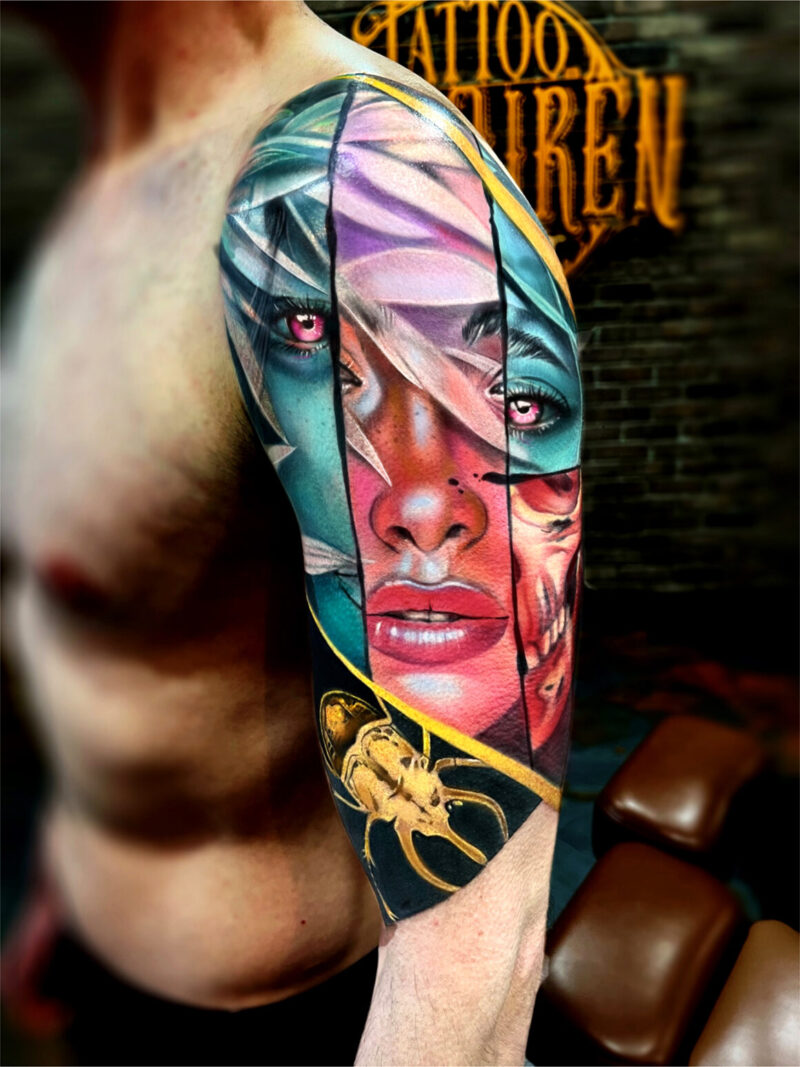 Liz Collinson, all aboard to discover one big world of tattoos - Tattoo ...