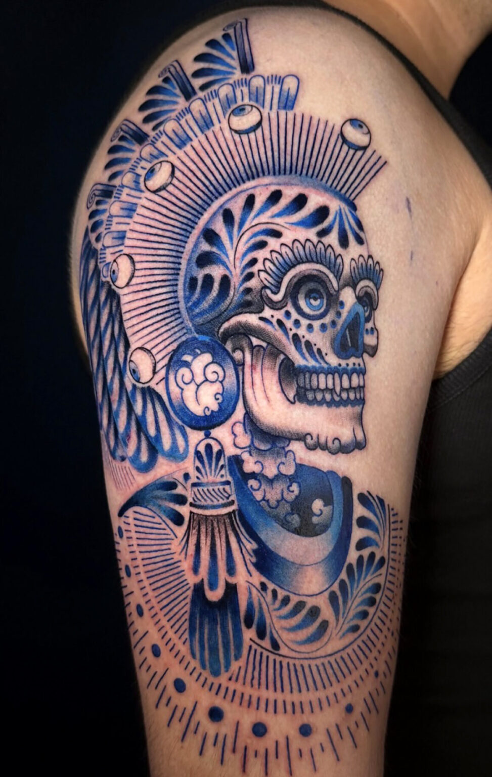 Mexican culture icons on skin - Tattoo Life